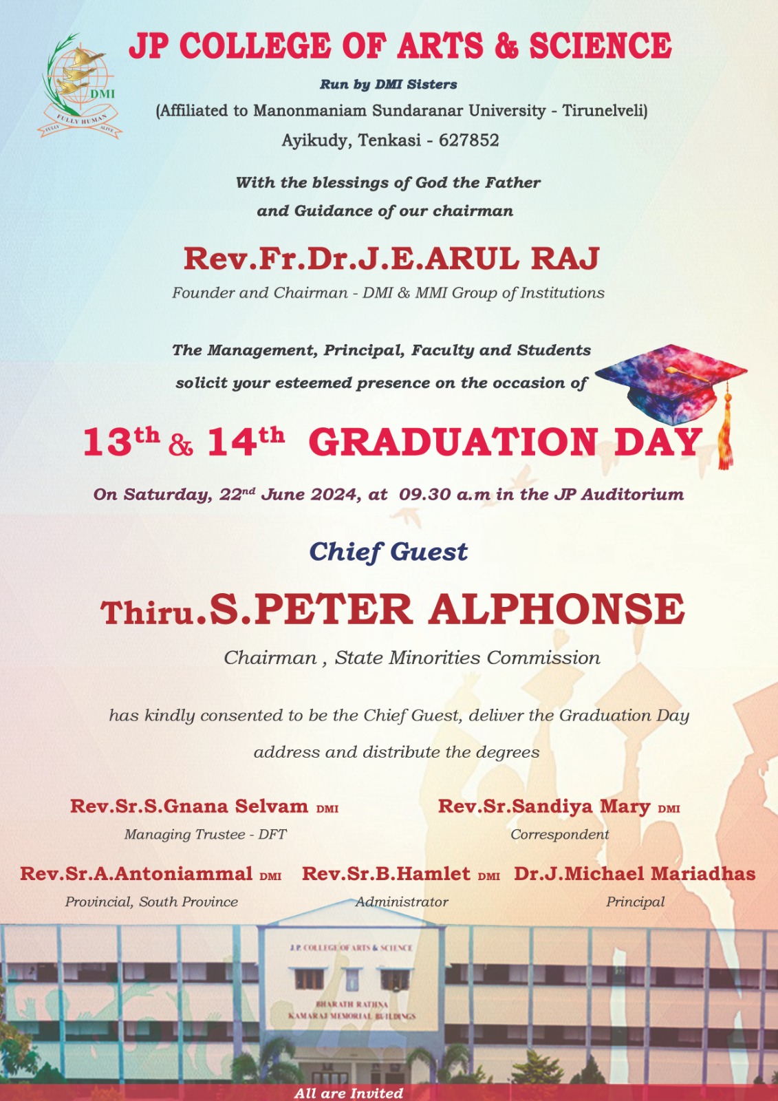 JP College of Arts and Science-DMI-Tenkasi